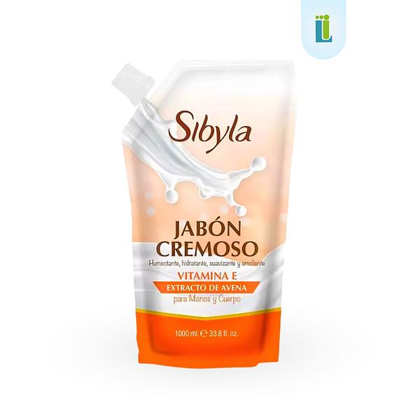 Jabón Antibacterial Cremoso Para Manos Sibyla | 1000 Ml